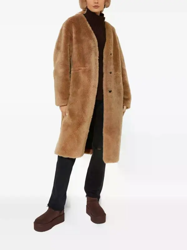 YVES SALOMON Wool Pocket Coat