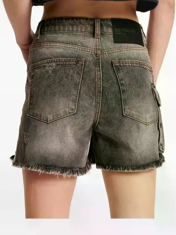 ONETEASPOON Legends Frayed Cargo Shorts