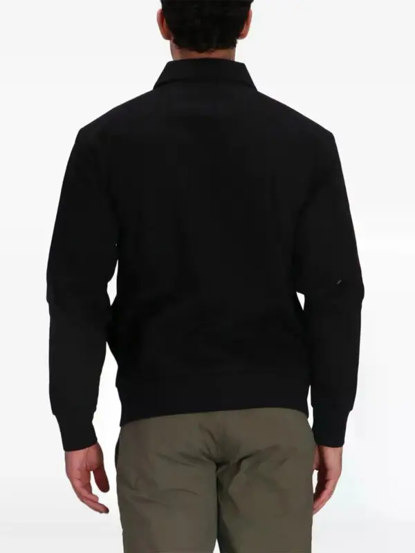 BOSS D-monogram Zip-up Sweatshirt