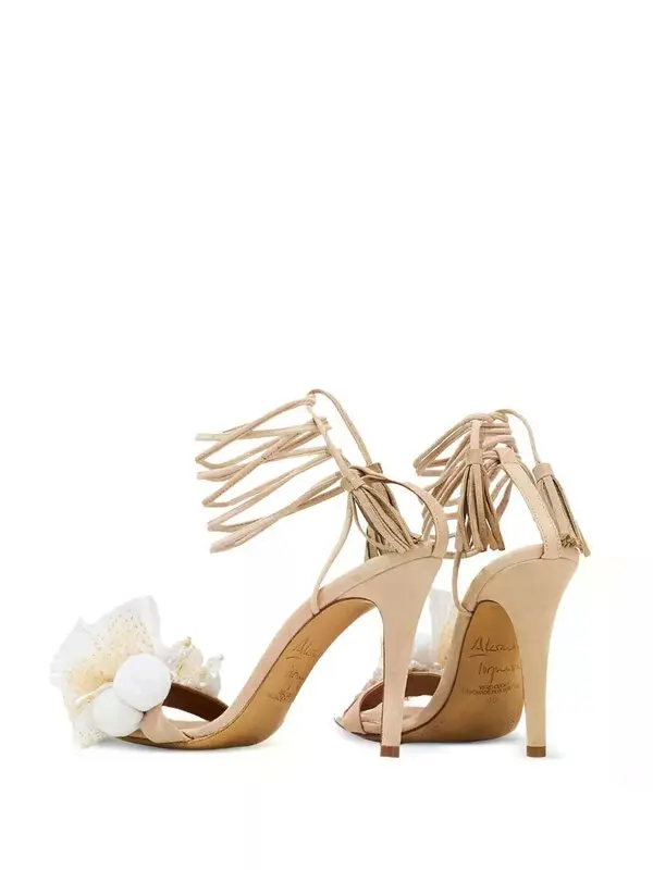 ALAMEDA TURQUESA Embellished Heeled Sandals