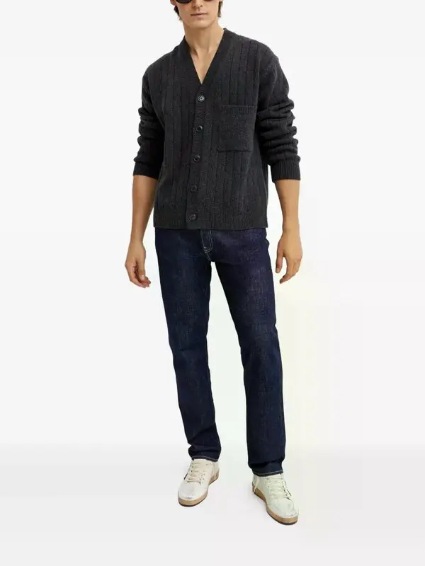 Kenzo Buttoned Chest-pocket Cardigan