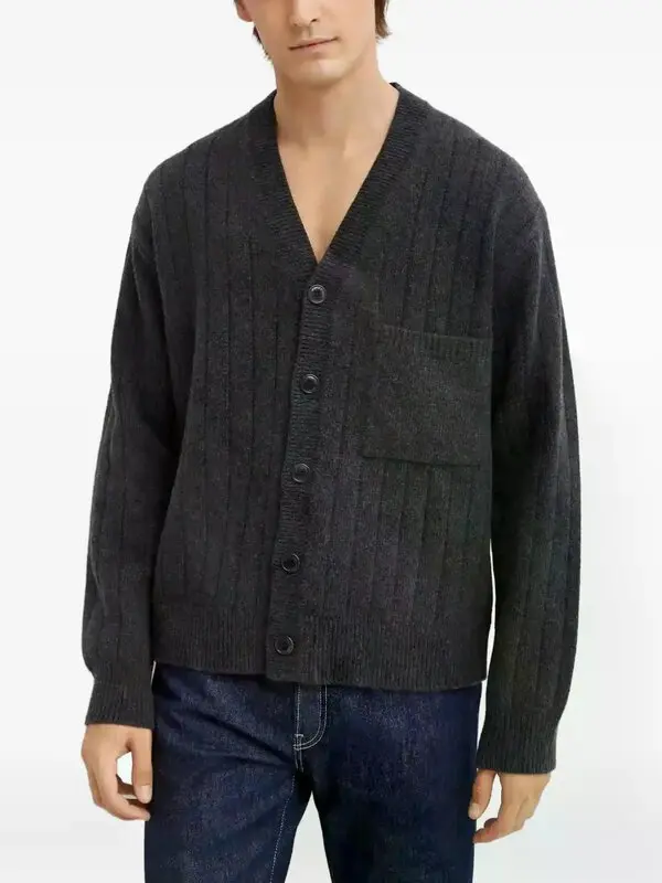 Kenzo Buttoned Chest-pocket Cardigan