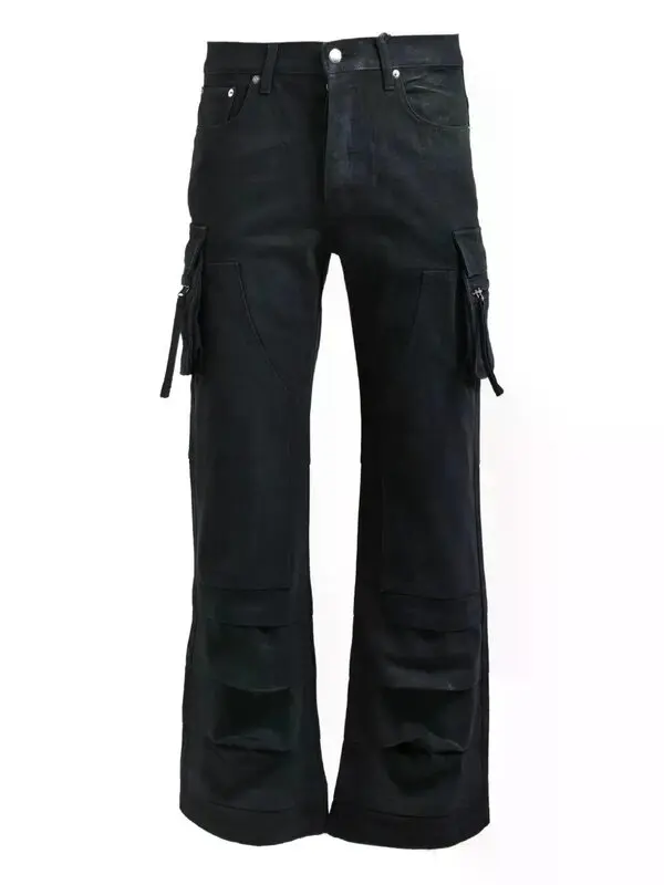BREATH Panelled Cargo Trousers