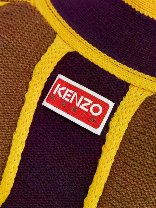 Kenzo Wavy-stripes Cardigan