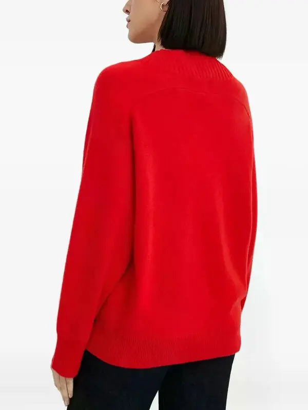 Loulou De Saison V-neck Ribbed Sweater