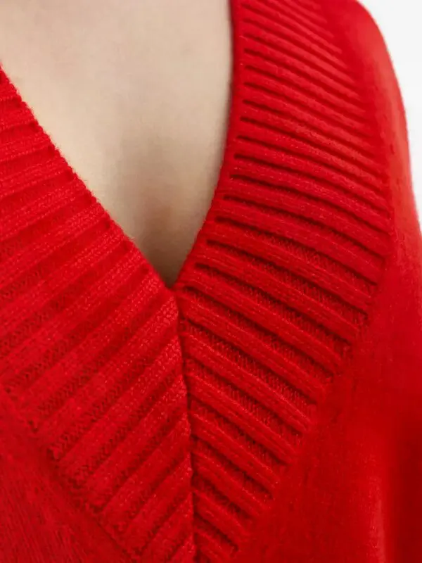 Loulou De Saison V-neck Ribbed Sweater