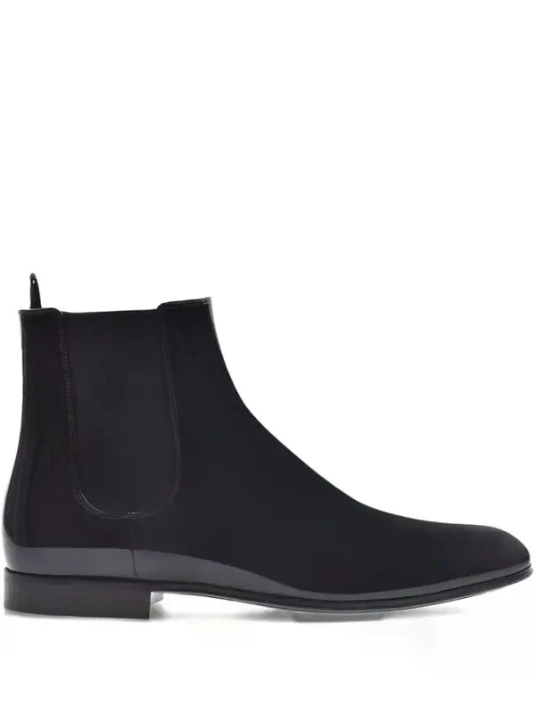 GIANVITO ROSSI Alain Elasticated-panel Boots - Black