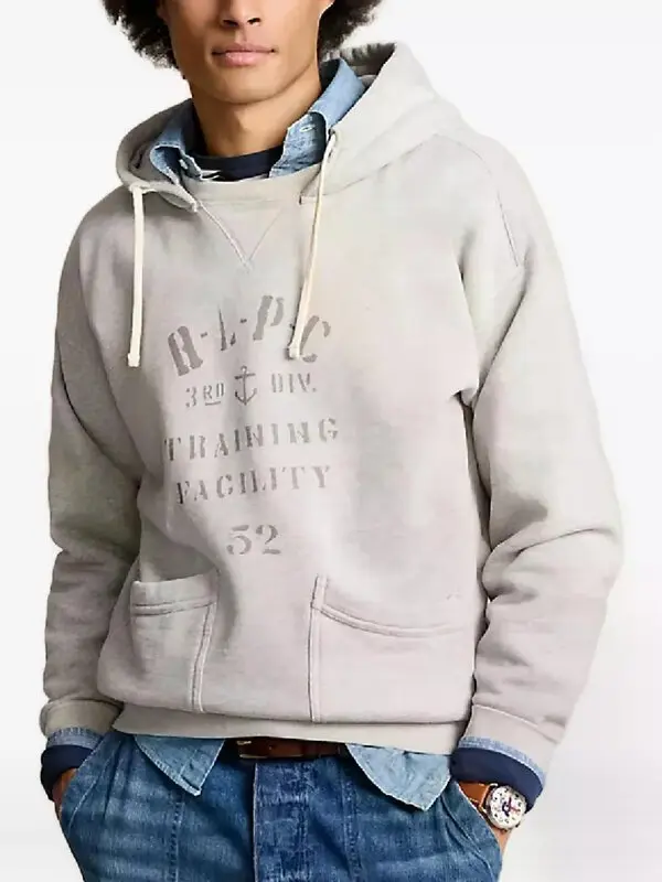 Ralph Lauren Printed Drawstring Hoodie