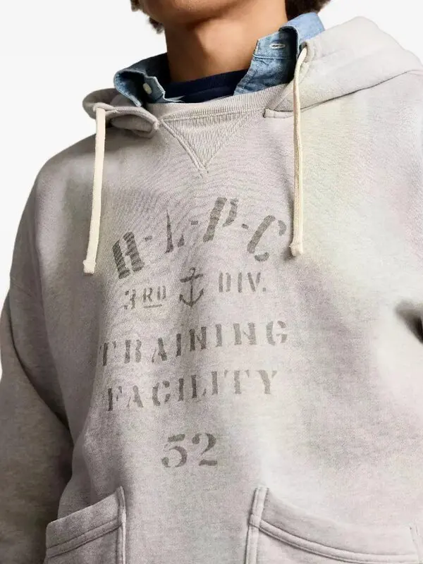 Ralph Lauren Printed Drawstring Hoodie
