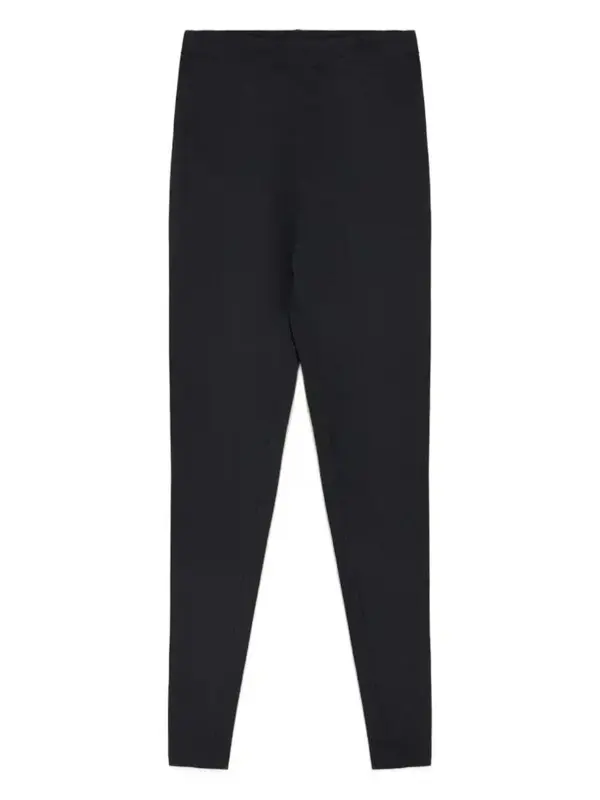 YVES SALOMON Elasticated Ribbed-knit Leggings