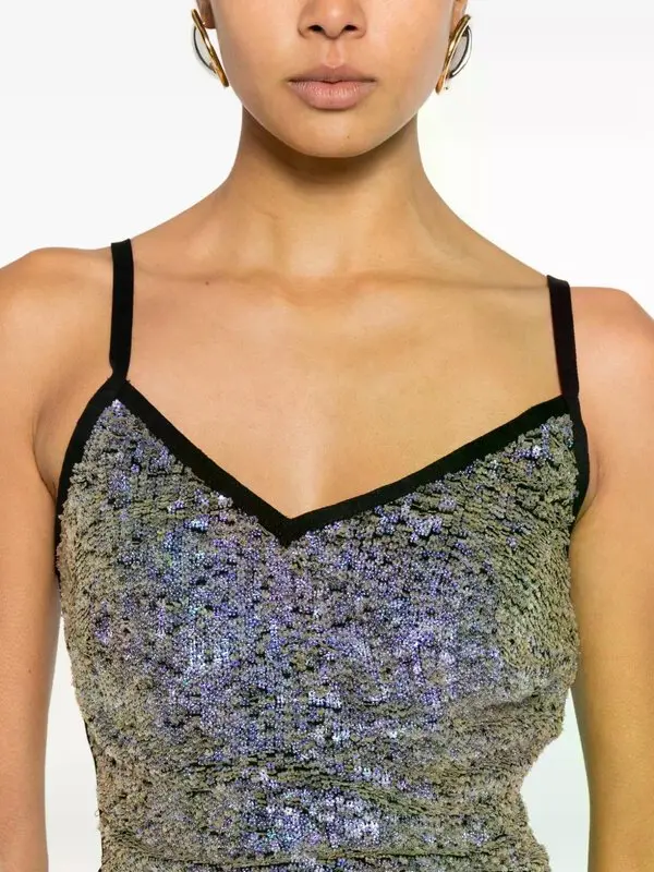 MITILIANE COUTURE Sequin Embellished Top