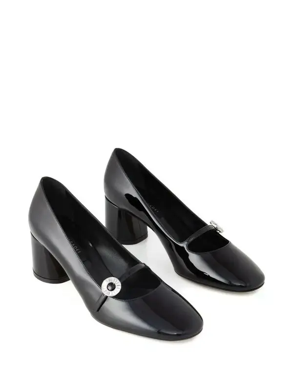 Casadei 50mm Cleo Crystal-detail Pumps