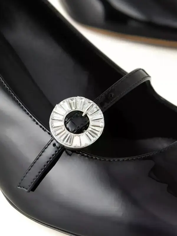 Casadei 50mm Cleo Crystal-detail Pumps