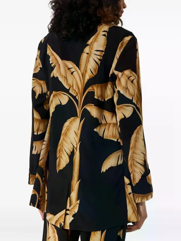 Mystique Leaf-print Jacket