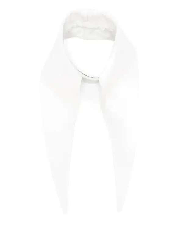 MITILIANE COUTURE Leather Tie - White