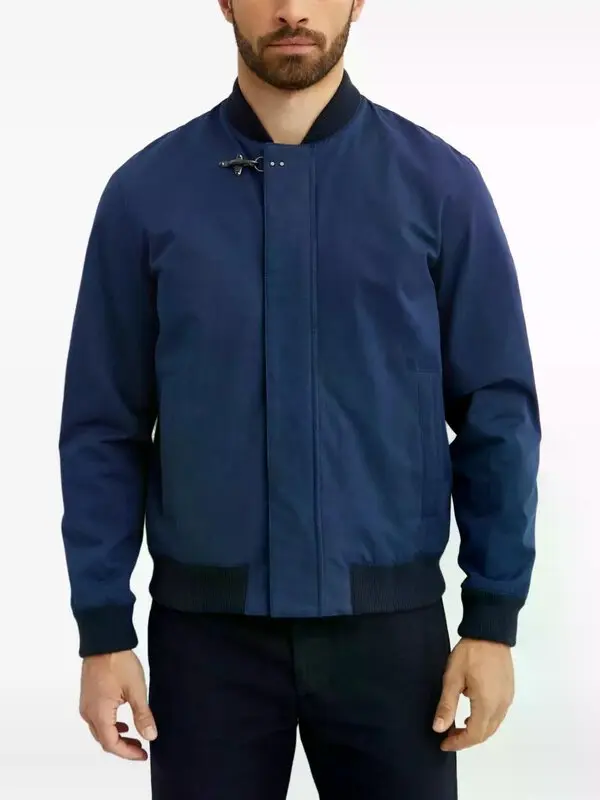 FAY Long-sleeve Bomber Jacket - Blue