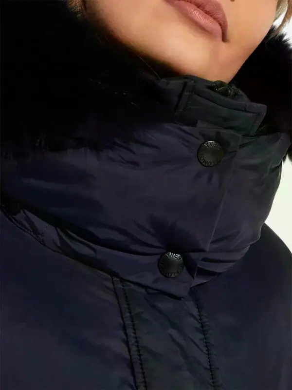 YVES SALOMON Army Puffer Jacket - Blue