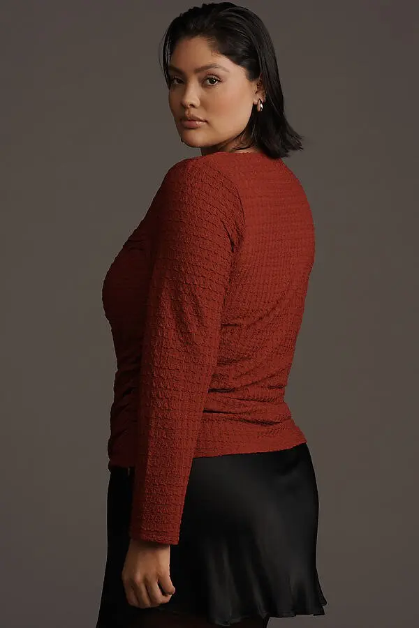 SOVERE / Solstice Long-sleeve Asymmetric Top