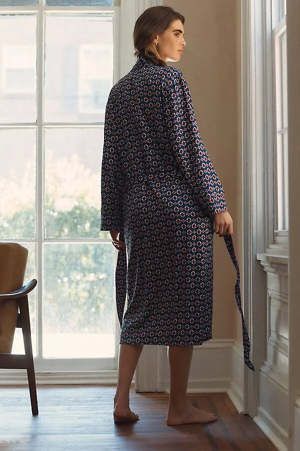 LYREBIRD Classic Silky Robe