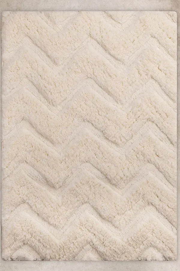 GAURI KOHLI Vantaa Bath Mat - Ivory