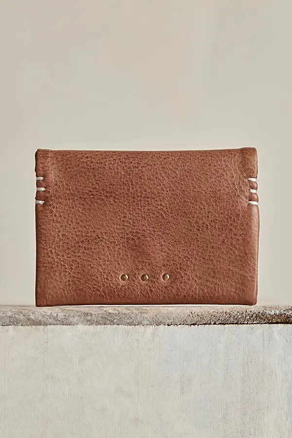 Free People We The Free Mini Cove Wallet - Saddle