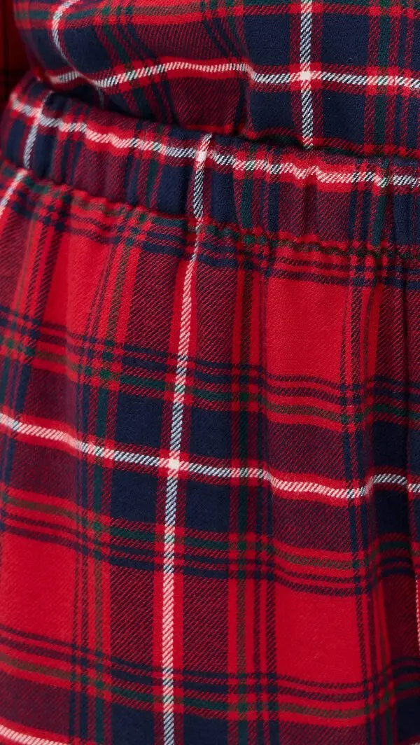 Z Supply Plaid Twill Flannel Pants