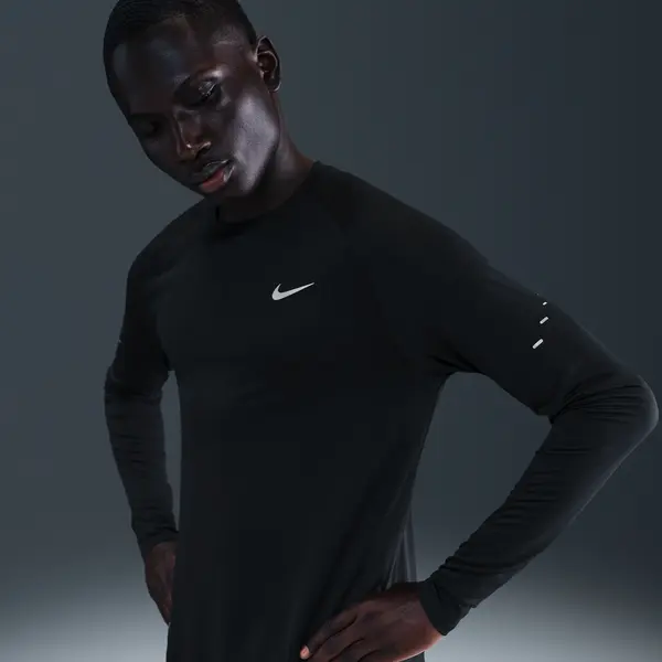 Nike Stride Dri-fit Adv Long-sleeve Running Top - Black