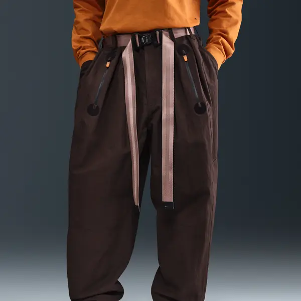 【 size S-M】Nike Lab ISPA Wrap Pants Nike Ispa Wrap Pants - Brown | Editorialist