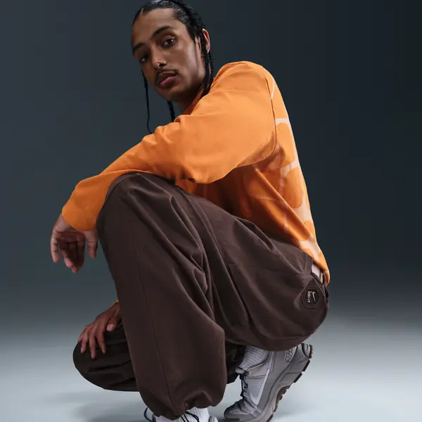 Nike Ispa Wrap Pants - Brown | Editorialist