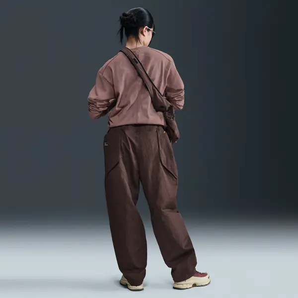 Nike Ispa Wrap Pants - Brown | Editorialist