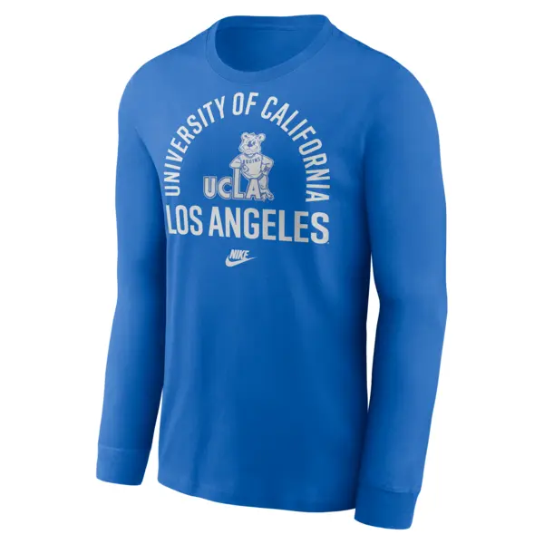 Nike Ucla Legacy Arched Logo College Long-sleeve T-shirt - Blue