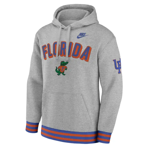 Nike Florida Legacy Retro College Pullover Hoodie - Grey