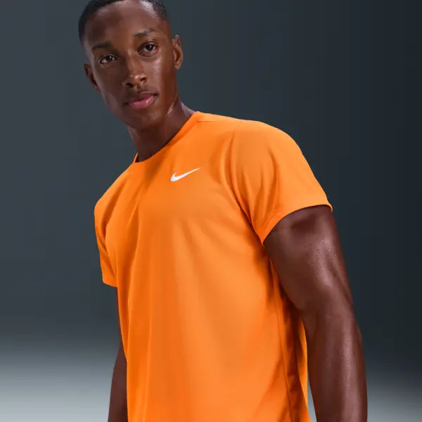 Nike Victory Dri-fit Tennis Top - Orange