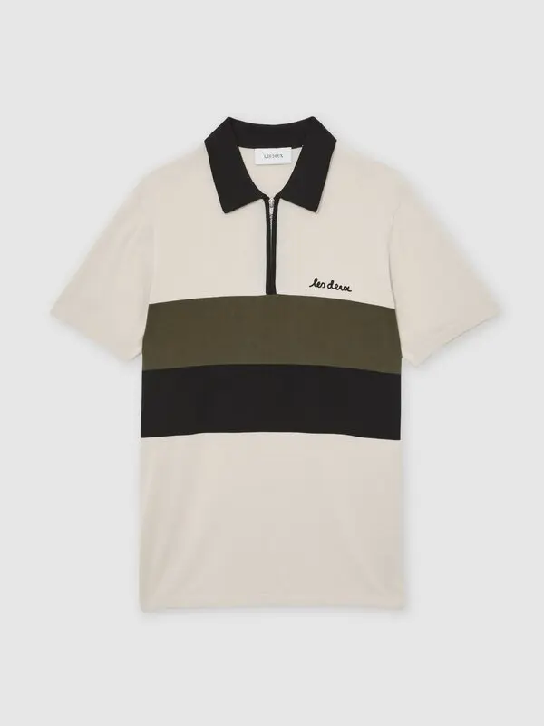 LES DEUX Raul Knitted Polo Shirt