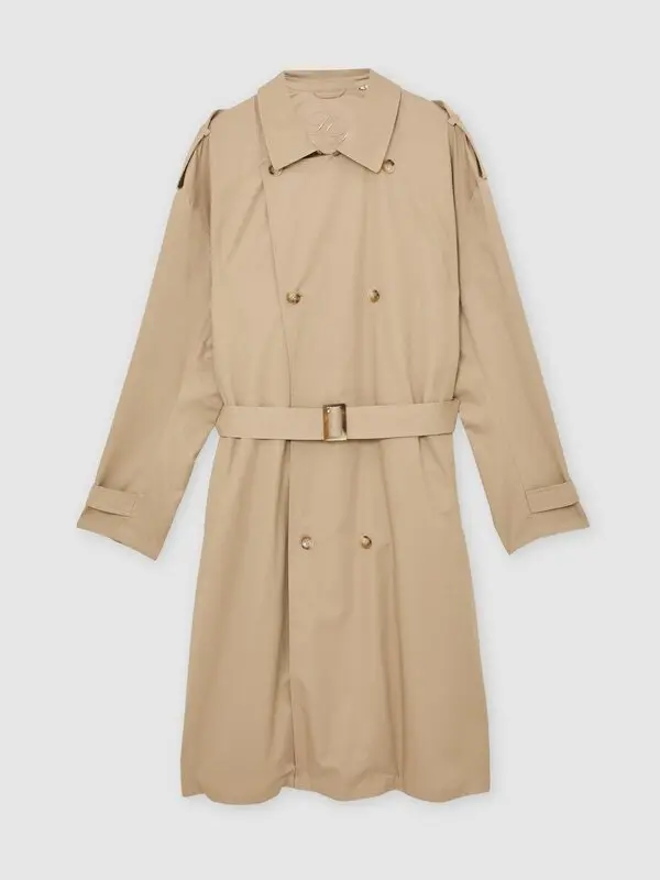LES DEUX Cotton Trench Coat