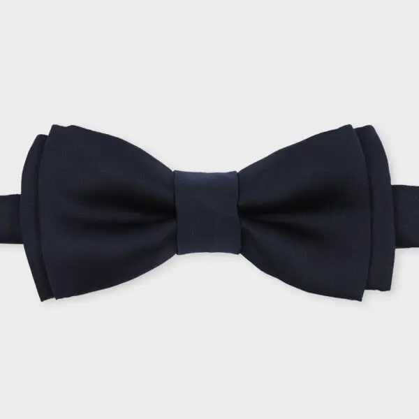 Paul Smith Satin Bow Tie - Blue