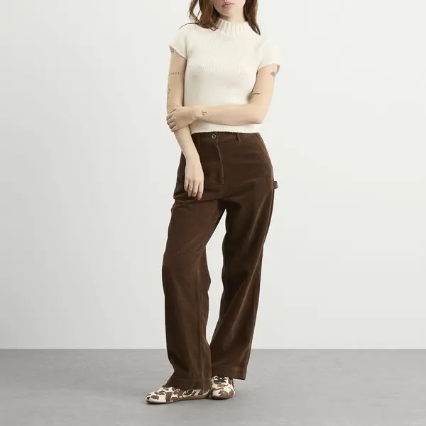 NOTHING WRITTEN Corduroy Carpenter Pants