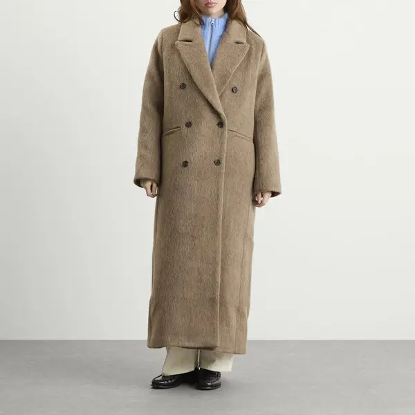 SAMSØE SAMSØE Sajilla Hairy Wool Coat