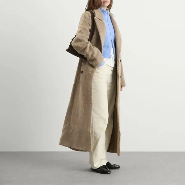 SAMSØE SAMSØE Sajilla Hairy Wool Coat