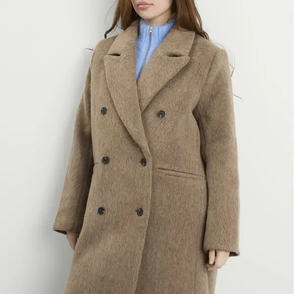 SAMSØE SAMSØE Sajilla Hairy Wool Coat