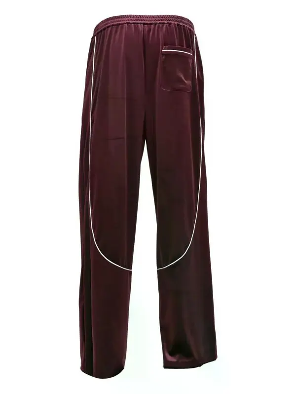 BREATH Script-logo Piping Track Pants
