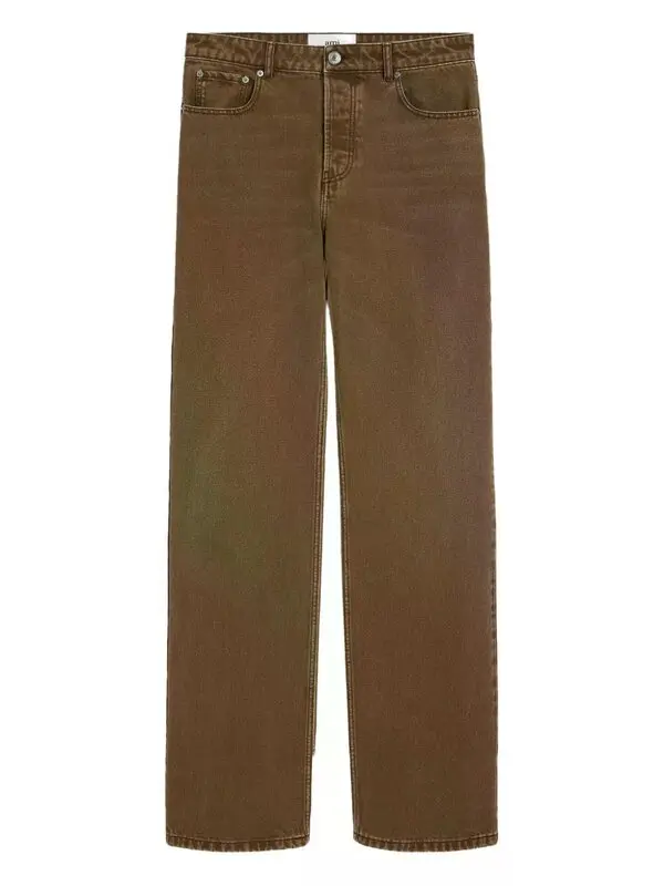 Ami Loose-fit Jeans - Brown