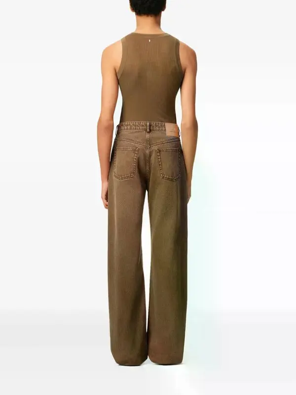 Ami Loose-fit Jeans - Brown