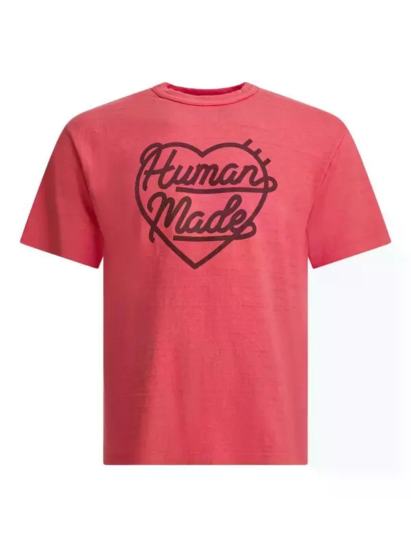 HUMAN MADE Heart-logo T-shirt - Red