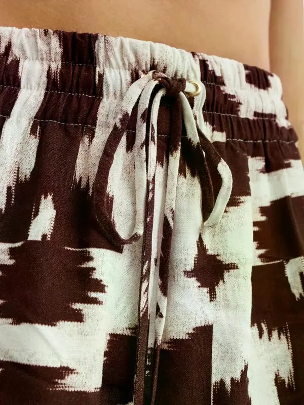 LENNY NIEMEYER Puglia Ikat Drawstring Shorts