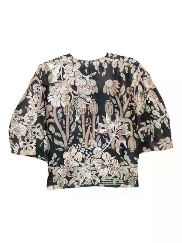 Biyan Floral-print Blouse