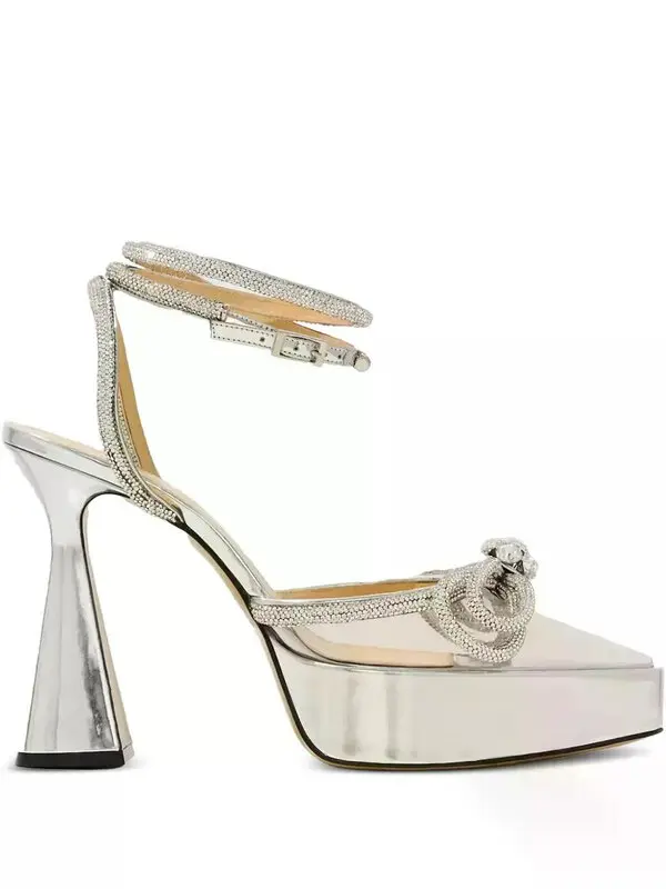 Mach & Mach 140mm Double Bow Platform Pumps