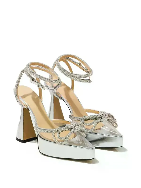 Mach & Mach 140mm Double Bow Platform Pumps