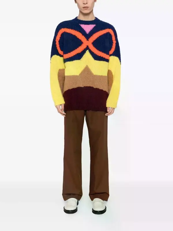 WALTER VAN BEIRENDONCK Face Jumper