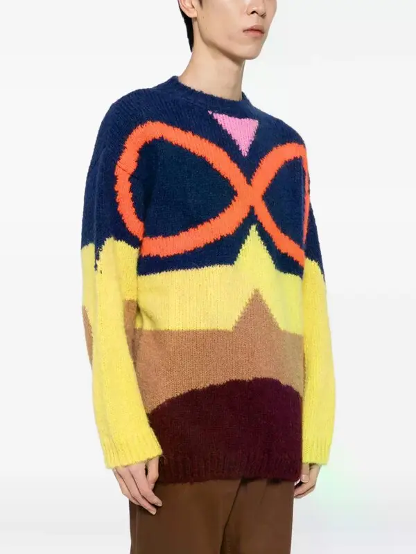 WALTER VAN BEIRENDONCK Face Jumper